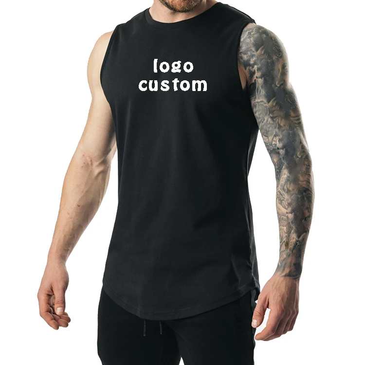 High Quality New Design Camo Tank Top Men Fitness Gym Gym Breathable