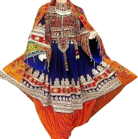 Tribal Ethnic Vintage Kuchi Dress,Afghan/pakistan Kuchi Party ...