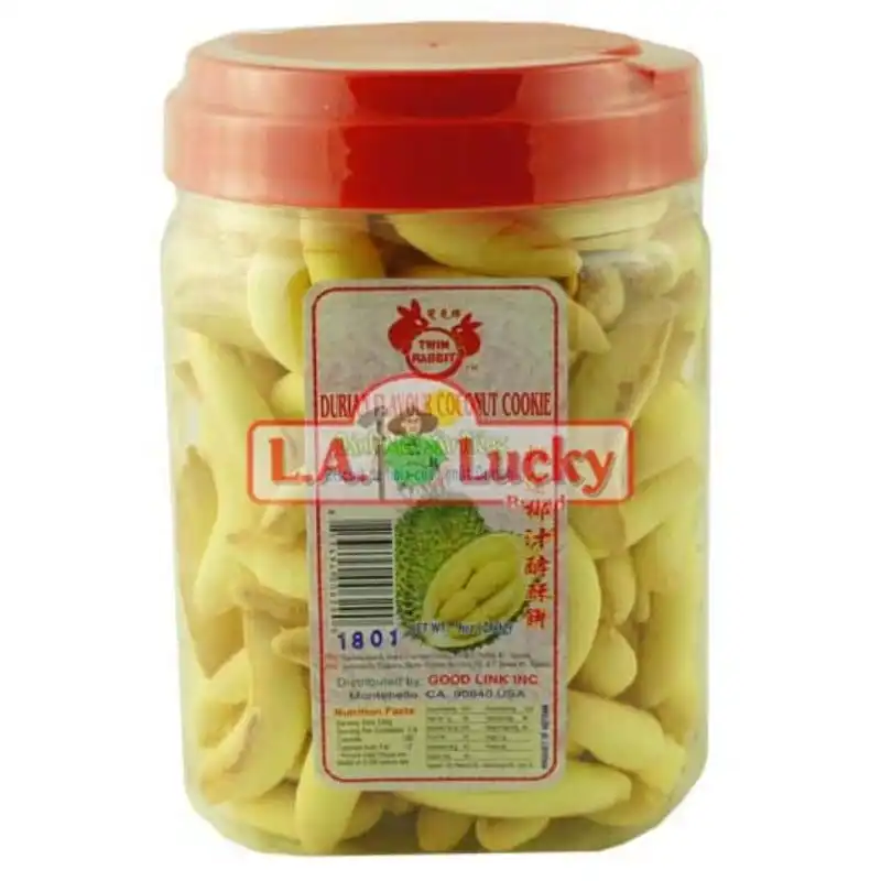 Durian Flavour Coconut Cookies - Crispy & Melting Taste