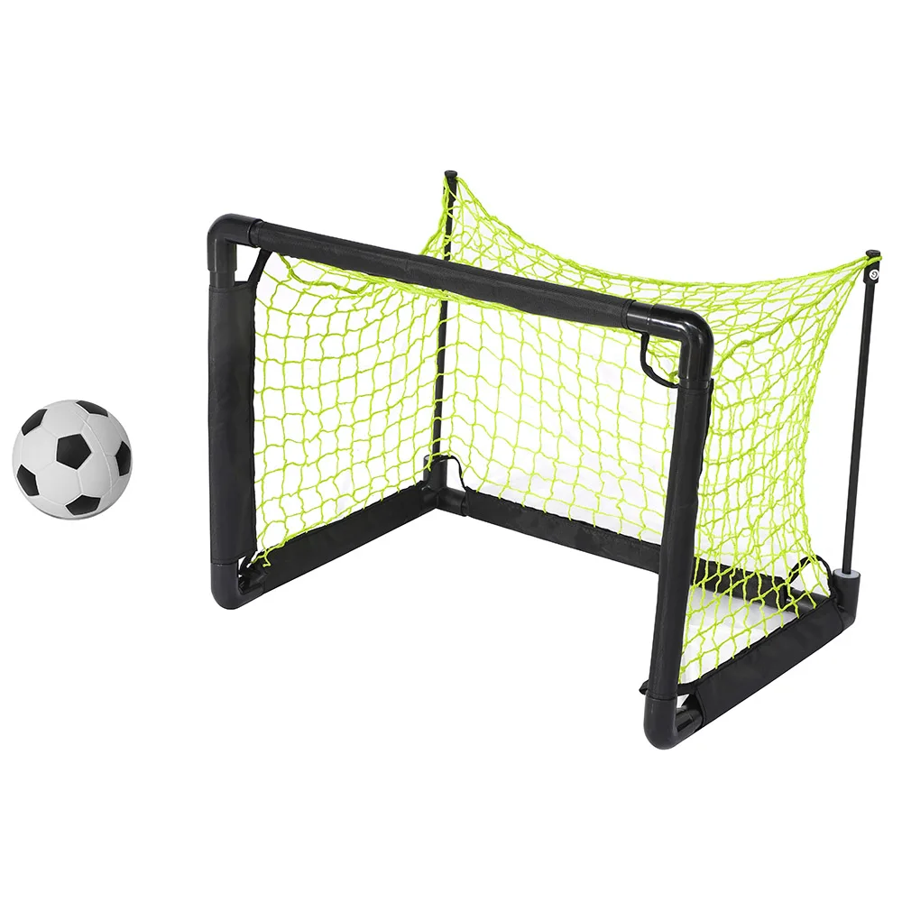 Pro Shaped Mini Soccer Goal Portable Team Training Sports Equipment ...