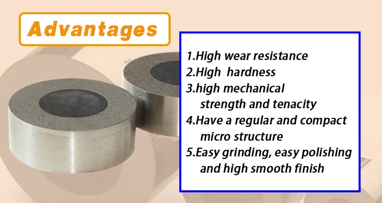 PCD Die Blanks for Wire Drawing Dies - Precision & Durability