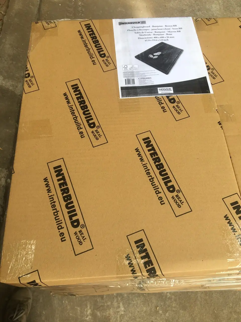 Extra Large Butcher Block Cutting Board Chopping Board Oiled Cover ...