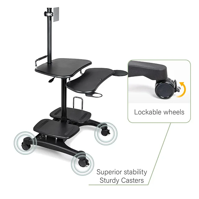 Desk Shelf Monitor Computer Stand Riser Cart for Laptop AIDATA