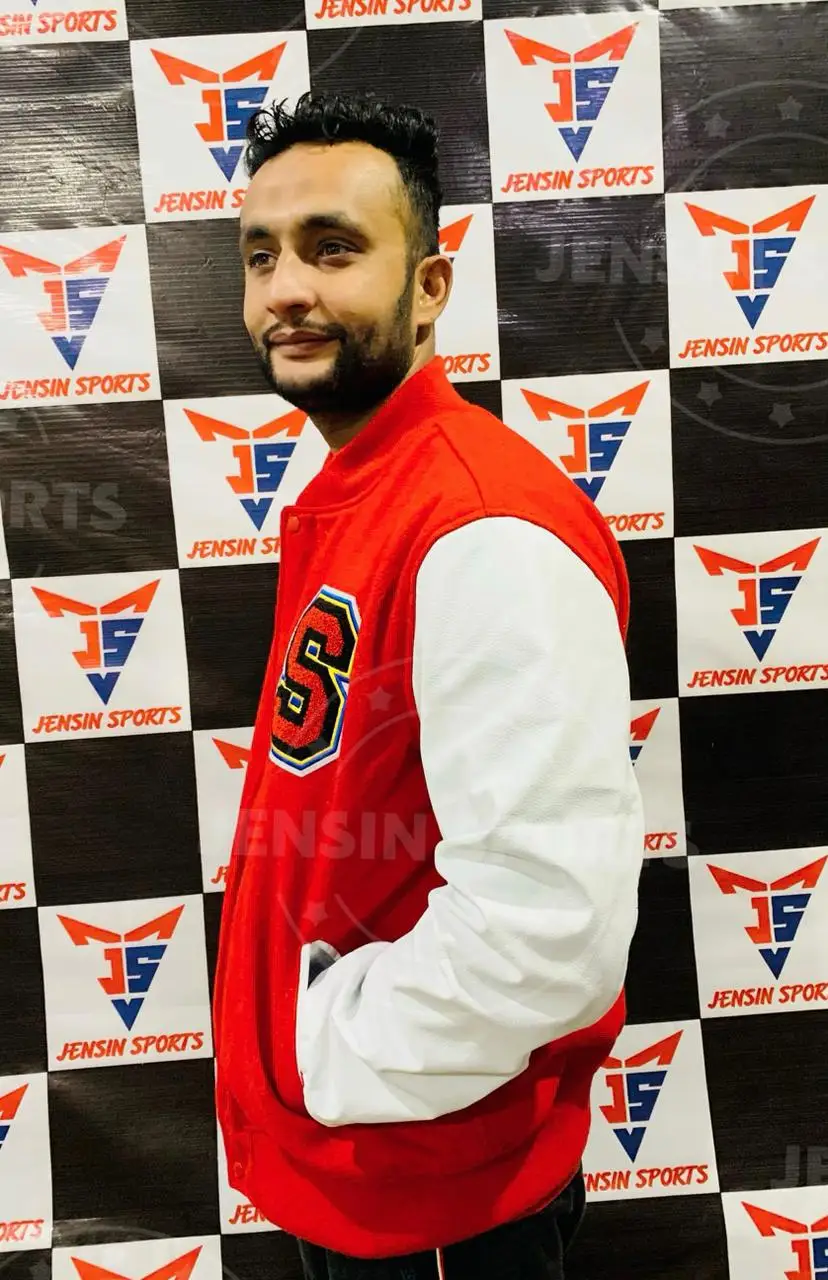 Bart Simpson Varsity Jacket Letterman Wool Patch Chenille Embroidery ...