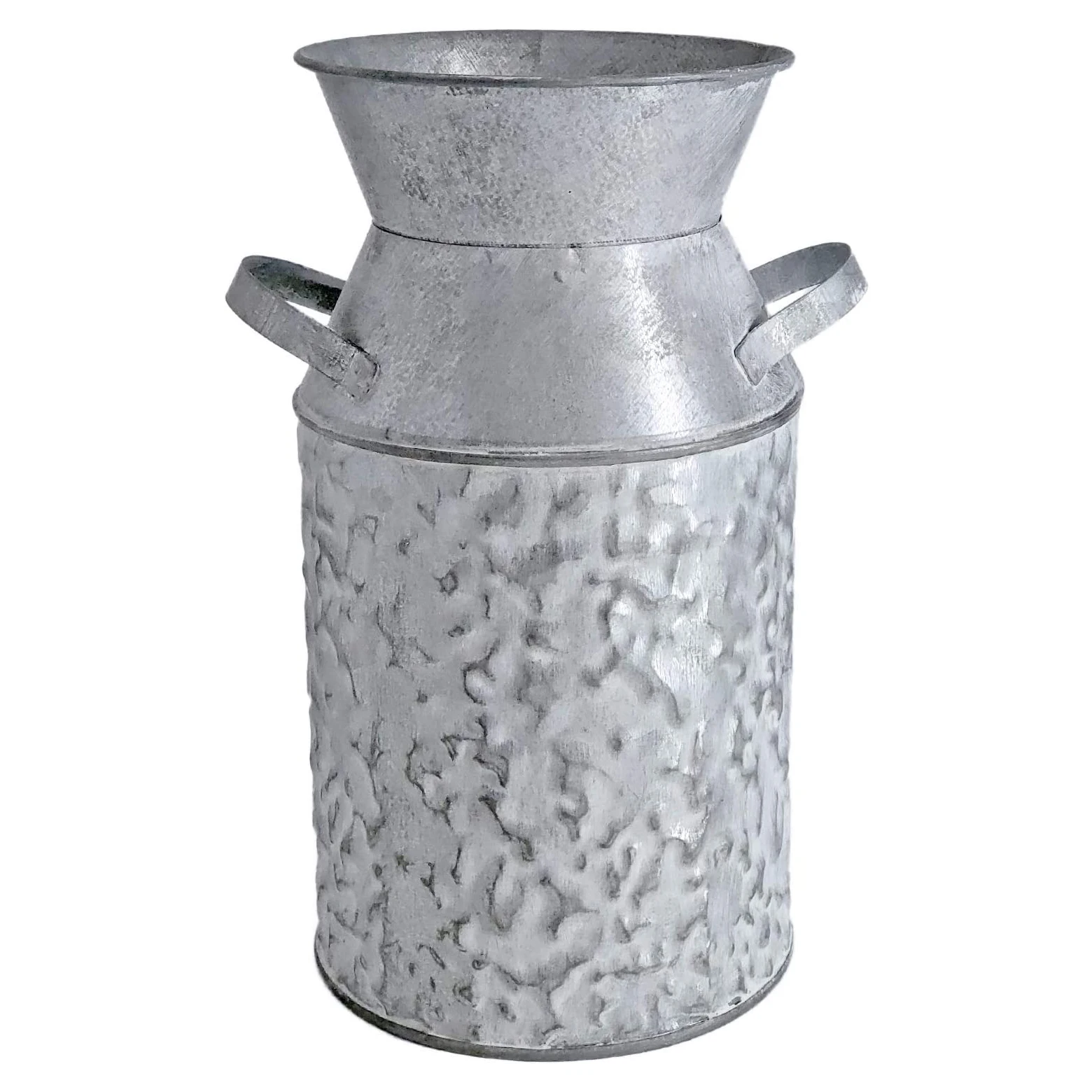 Galvanized Milk Cane Small Size With White Powder Coated With Heart ...