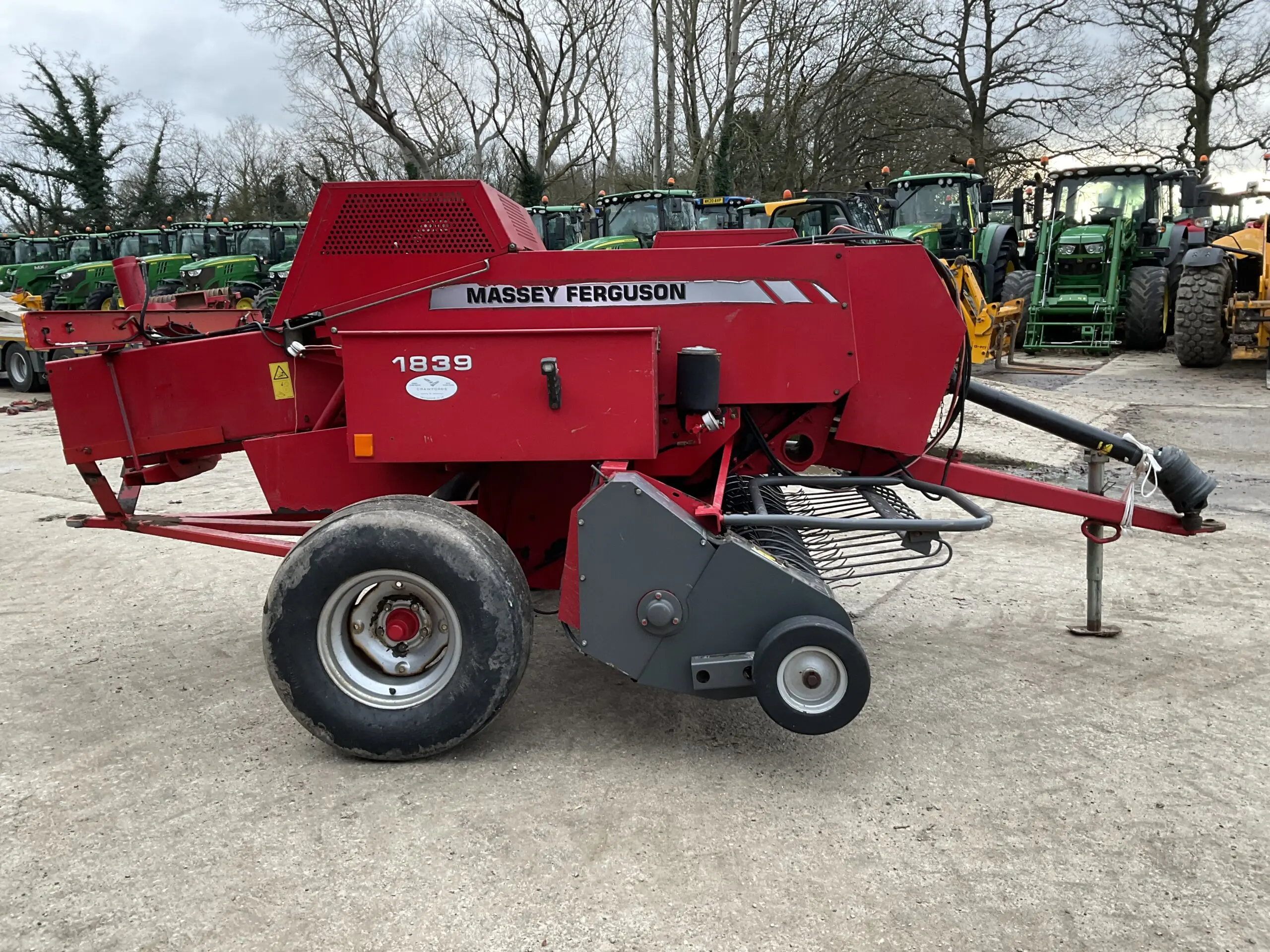 Used Baler Massey Ferguson 1839 Agricultural Machinery Used Farm Mini Packer Made In Austria ...