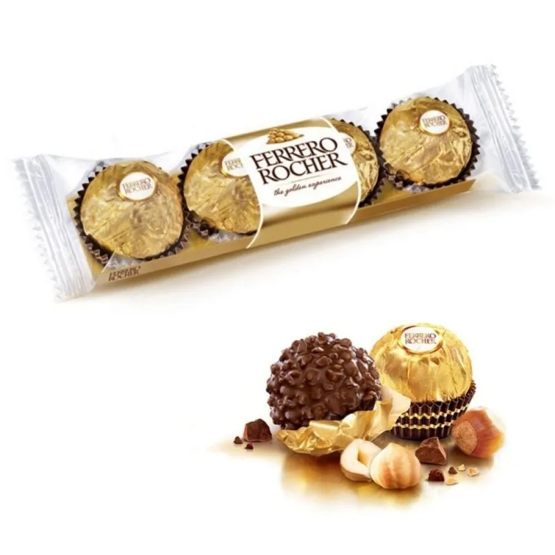 Ferrero Rocher Chocolate Gift Box Pack 24 Count Sweet Chocolate ...