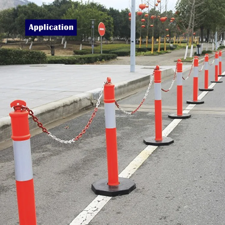 T-top Bollard Stand Barrier Traffic Delineator Guide Post For Road ...