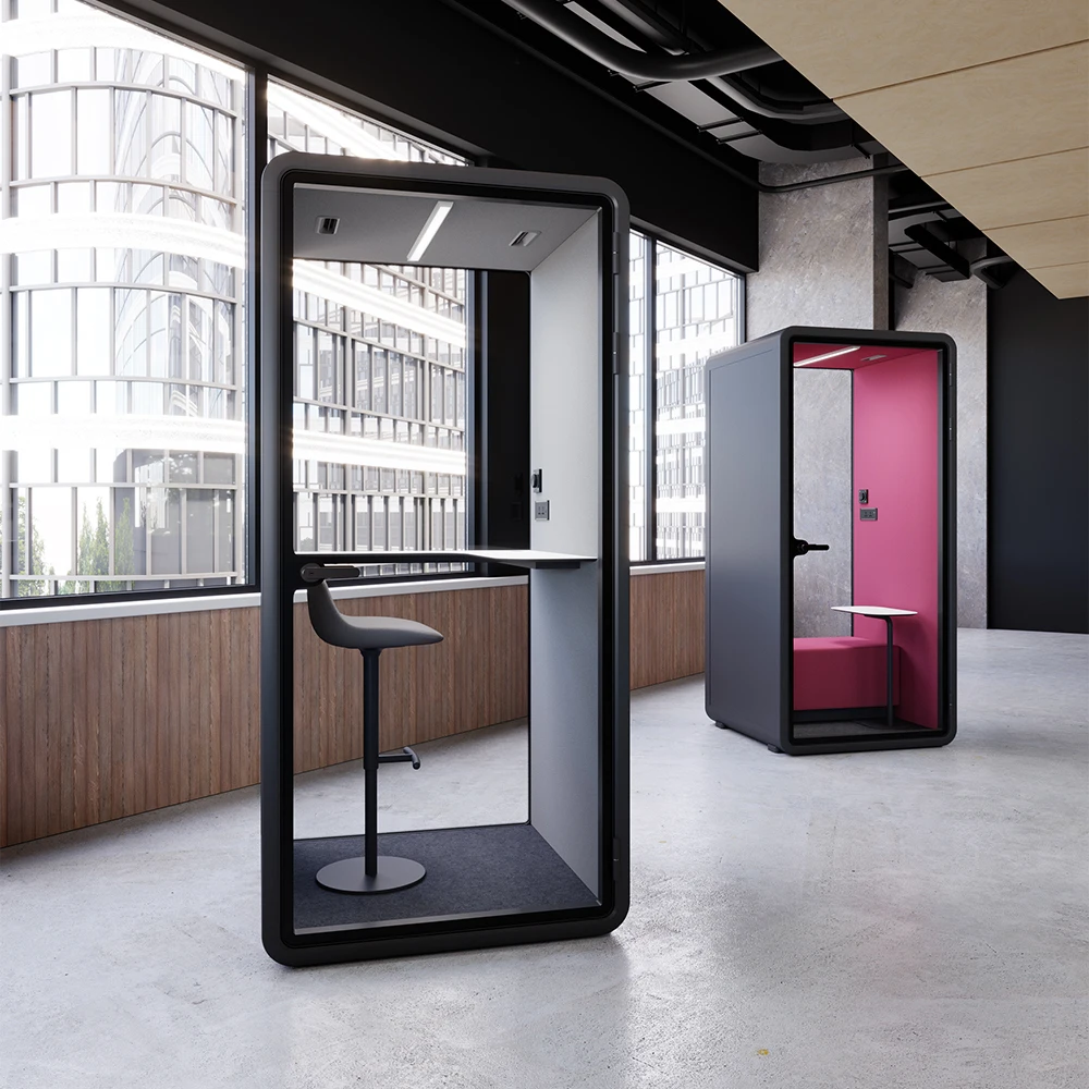 Minimalistic Office Booth Pods Office Soundproof Booth Excellent Office ...