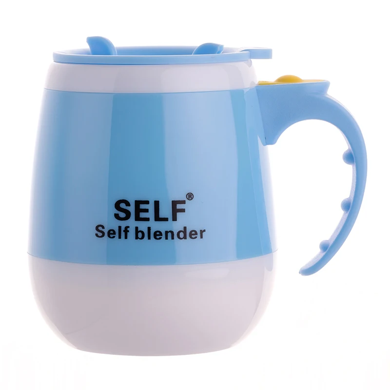 Self Stirring Mug Tea Electric Auto Mixing Cup Magnetic Stainless Steel ...