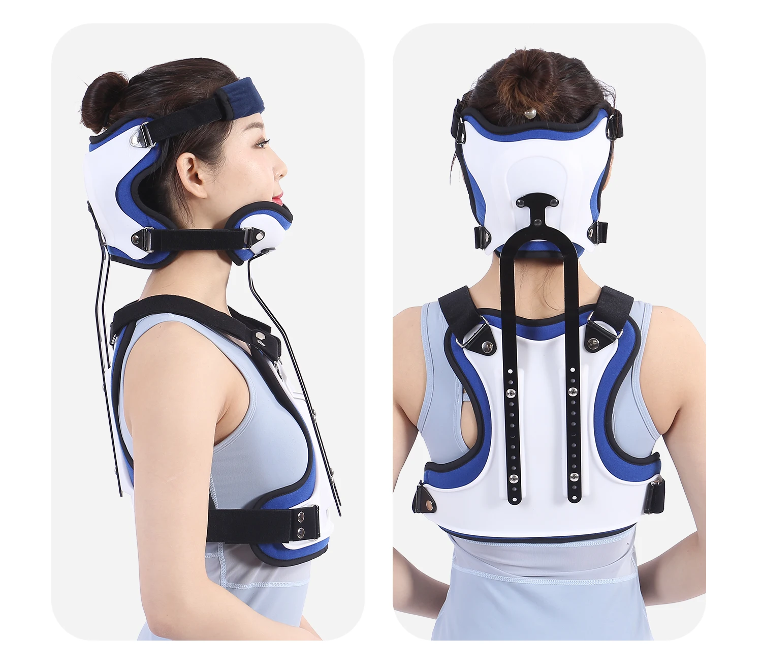 Adjustable Cervical Support Brace for Adults Orthotics Device to ...