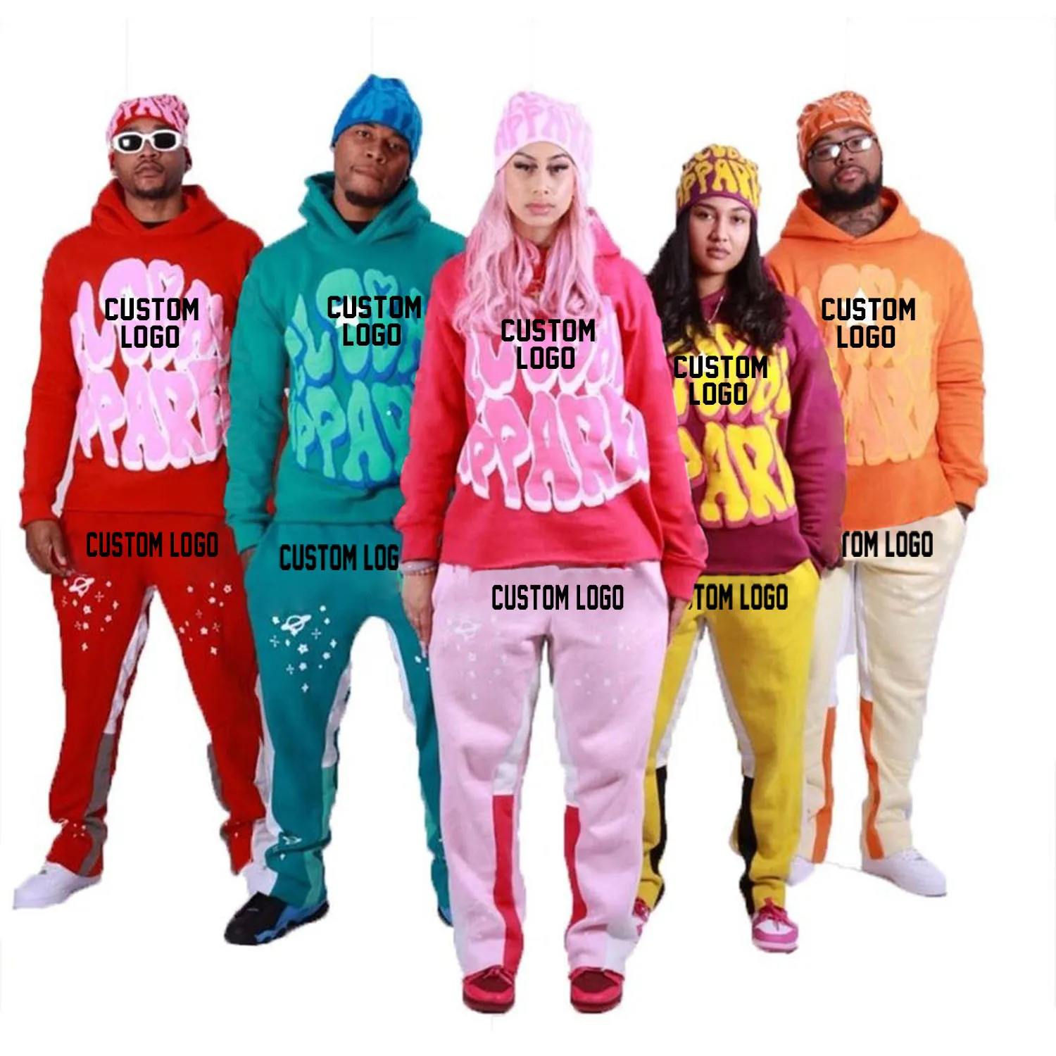 High Quality Flared Custom Tracksuit Jogger Flare Joggers Tracksuits ...