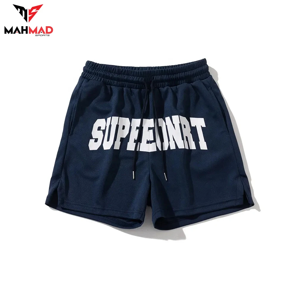 High Quality New Custom Logo Printed Shorts Custom Polyester Casual Gym ...