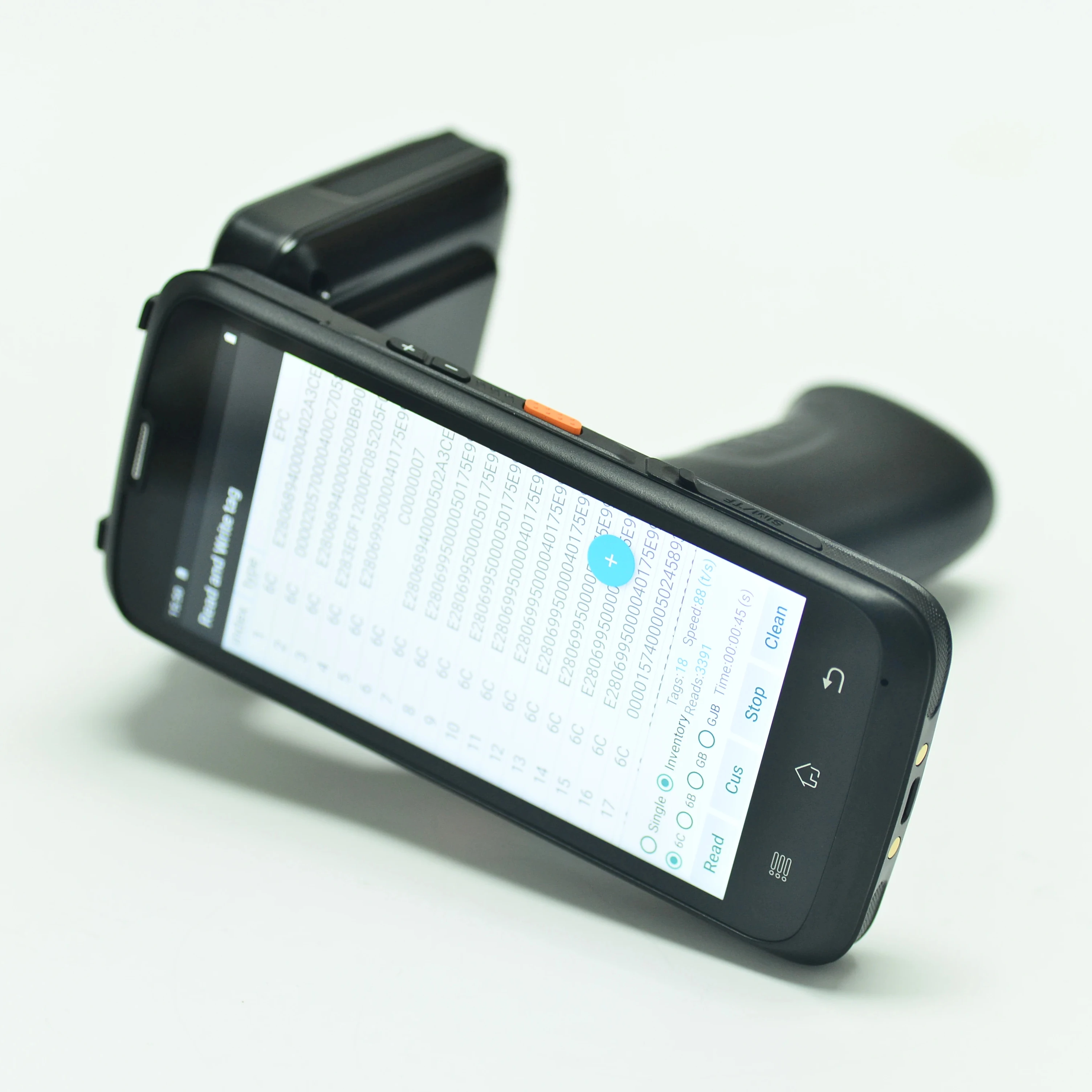 Barcode Scanner Long Range Rfid Uhf Handheld Reader Wireless For ...