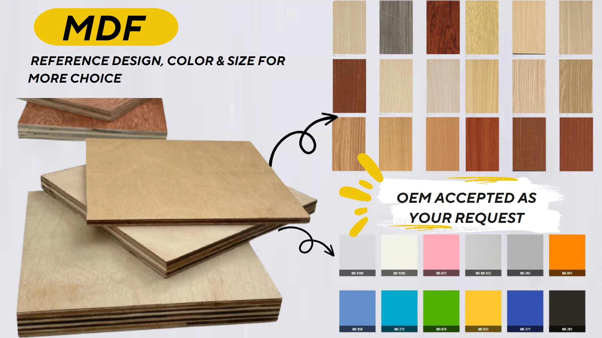 High Quality Oem Mdf 1220x2440mm Plain Raw Medium Density Fibreboard ...