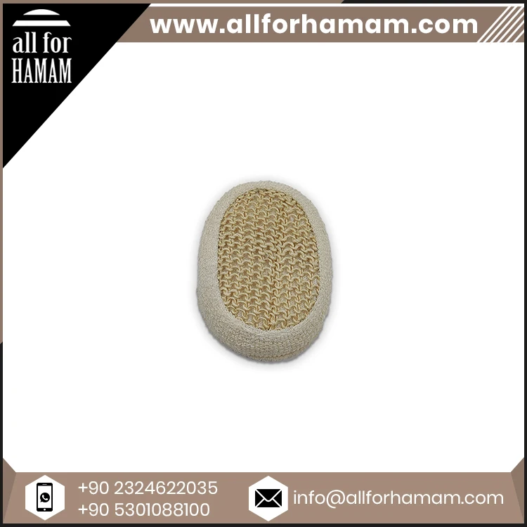 Sisal Oval Chubby Loofah 100% Sisal&Cotton Handmade Made In Turkey Fast ...