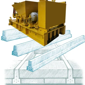 Precast Prestressed Concrete Beam Machine For Making Load Bearing Joist ...