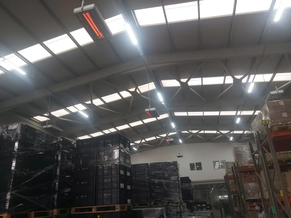 Industrial Infrared Factory Atelier Warehouse Workplace Hight Ceiling ...