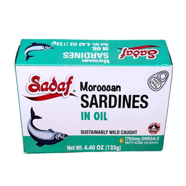 Delicious 125g Sardines In Tomato Sauce Or Vegetable Oil Canned Fish ...