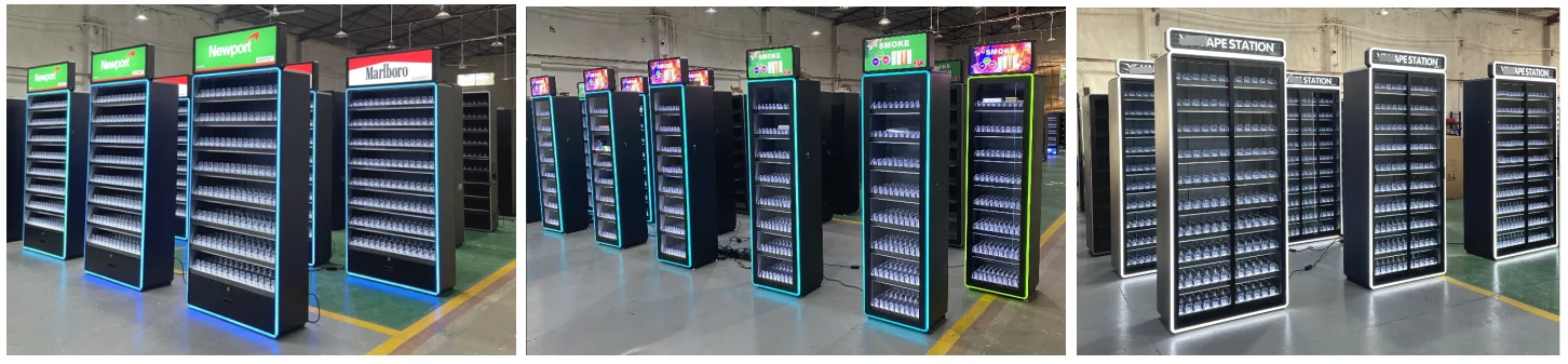 Shop Display Smoke Cabinet - Cigarette Display Rack