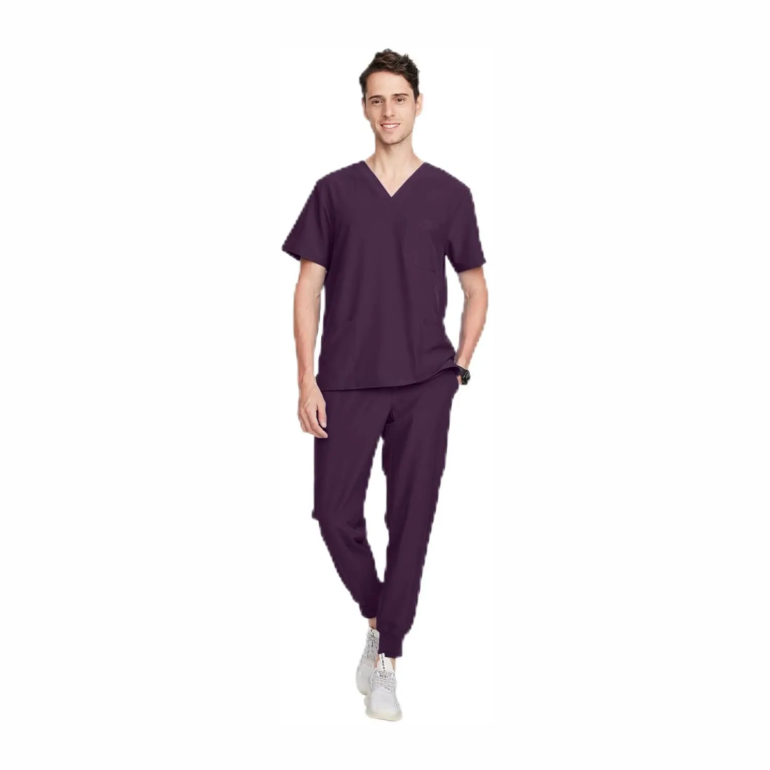 Scrubs Medical Uniform Women And Man Scrubs Set Medical Scrubs Top And ...