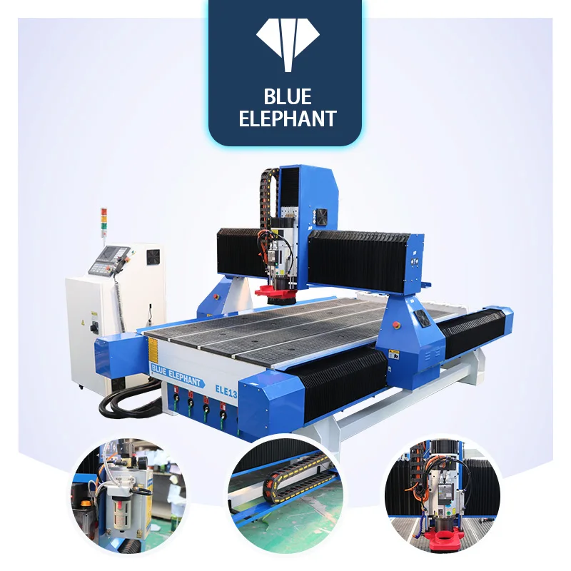 Blue Elephant Cnc Router 1325 4x8 Router Cnc Wood Carving Equipment For ...