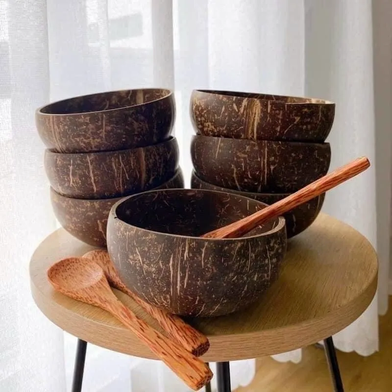 Hot Design 2024 Coconut Shell Bowl From Vietnam Handicraft Product Raw ...