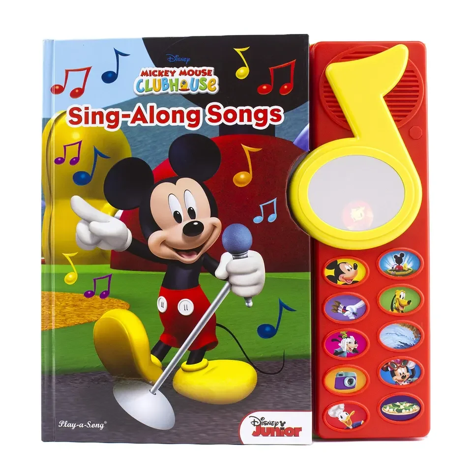 Custom Design Children Learning Sound Book Programmable Sound Button ...