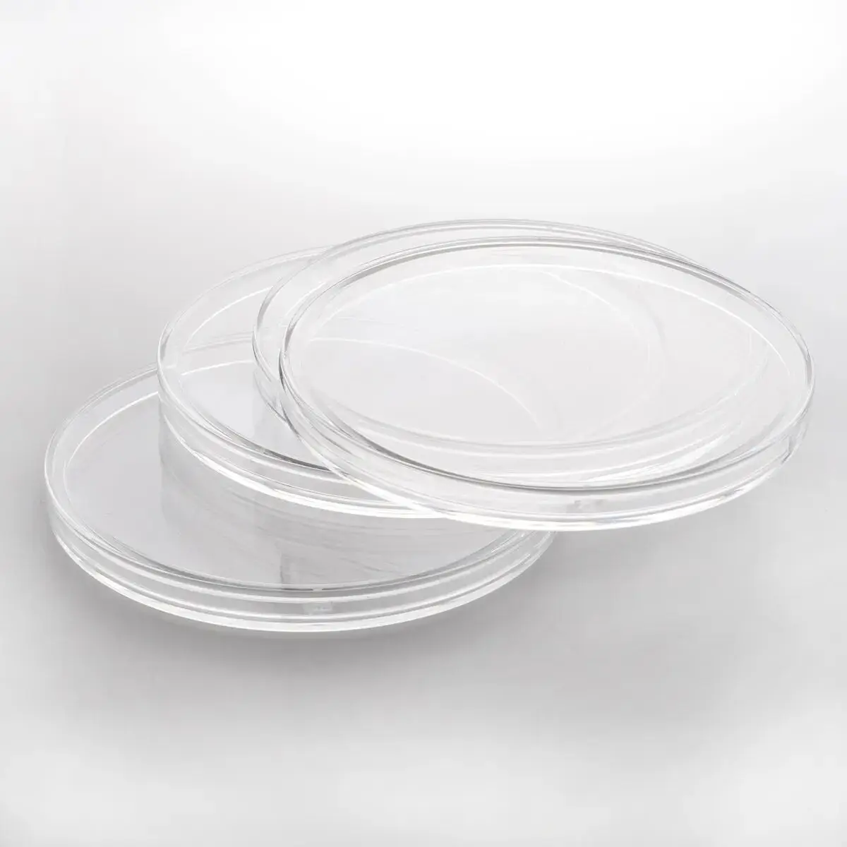 41mm Clear Plastic Round Coin Capsules Caledonian Coinage Coin Holder ...