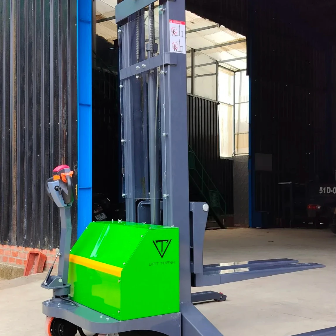 Safe Solution Electric Pallet Stacker M1-1,5t-3m Lithium Battery ...