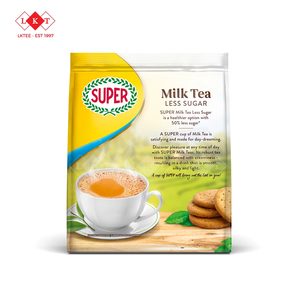 Super Milk Tea Teh Halia 3in1 Instant Premix Drinks Beverages