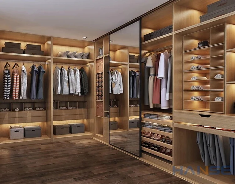 Custom Dressing Room - Modern Walk-in Wardrobe Cabinet