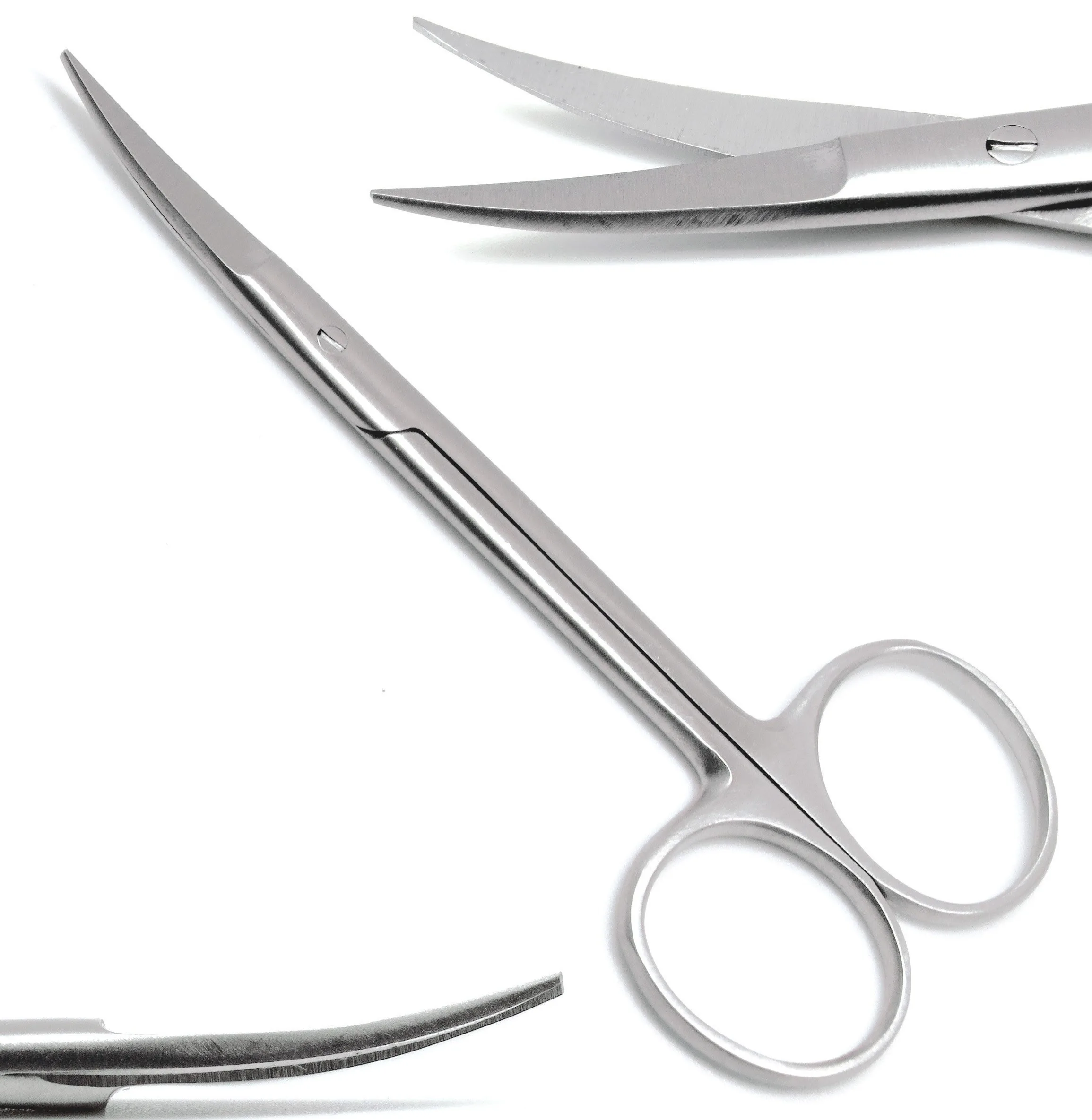 Gum Scissors 11cm Curved Dental Medical Instruments Stainless Steel ...