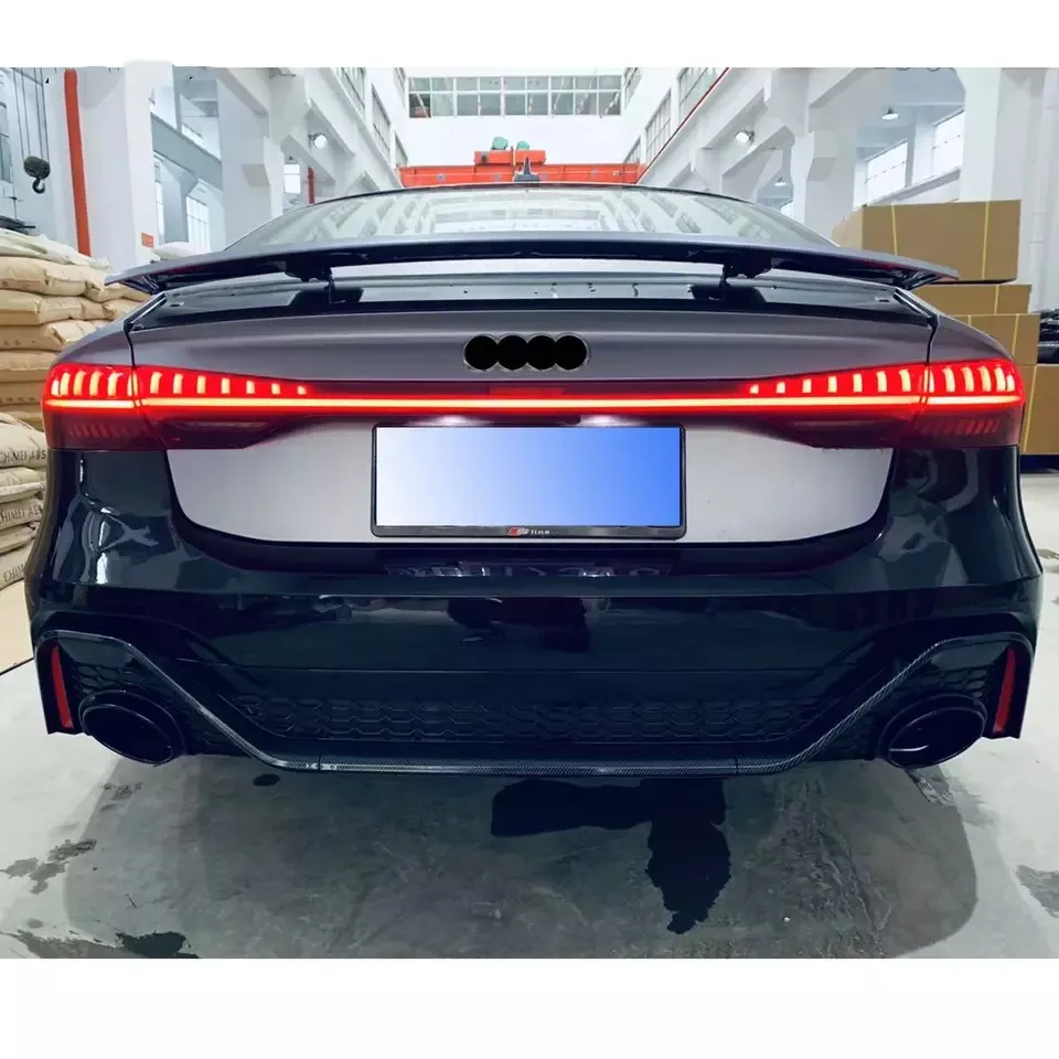 Car Bumpers Body Kit For Audi A7 C7 C7.5 2019 2020 2021 Upgrade Rs7 ...