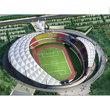 Prefabricated Steel Sports Hall Football Stadiums Sports Complex ...