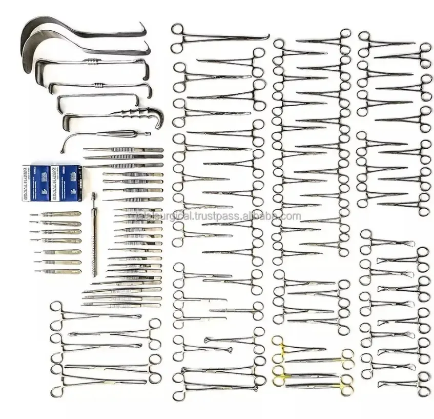 108 Laparotomy Instruments Set Surgical Instruments/abdominal Surgery ...