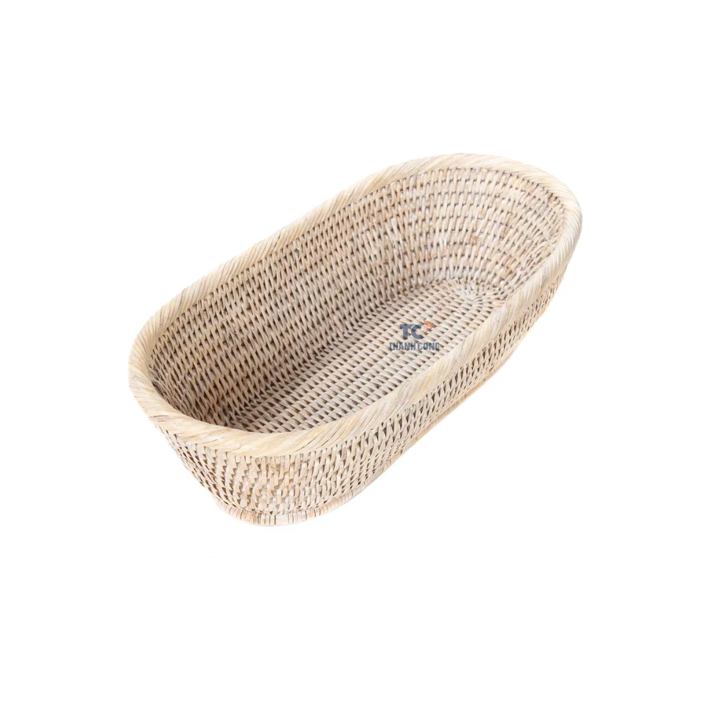 Rattan Oval Bread Basket Bread Proofing Basket Round Oval Baking Cake ...