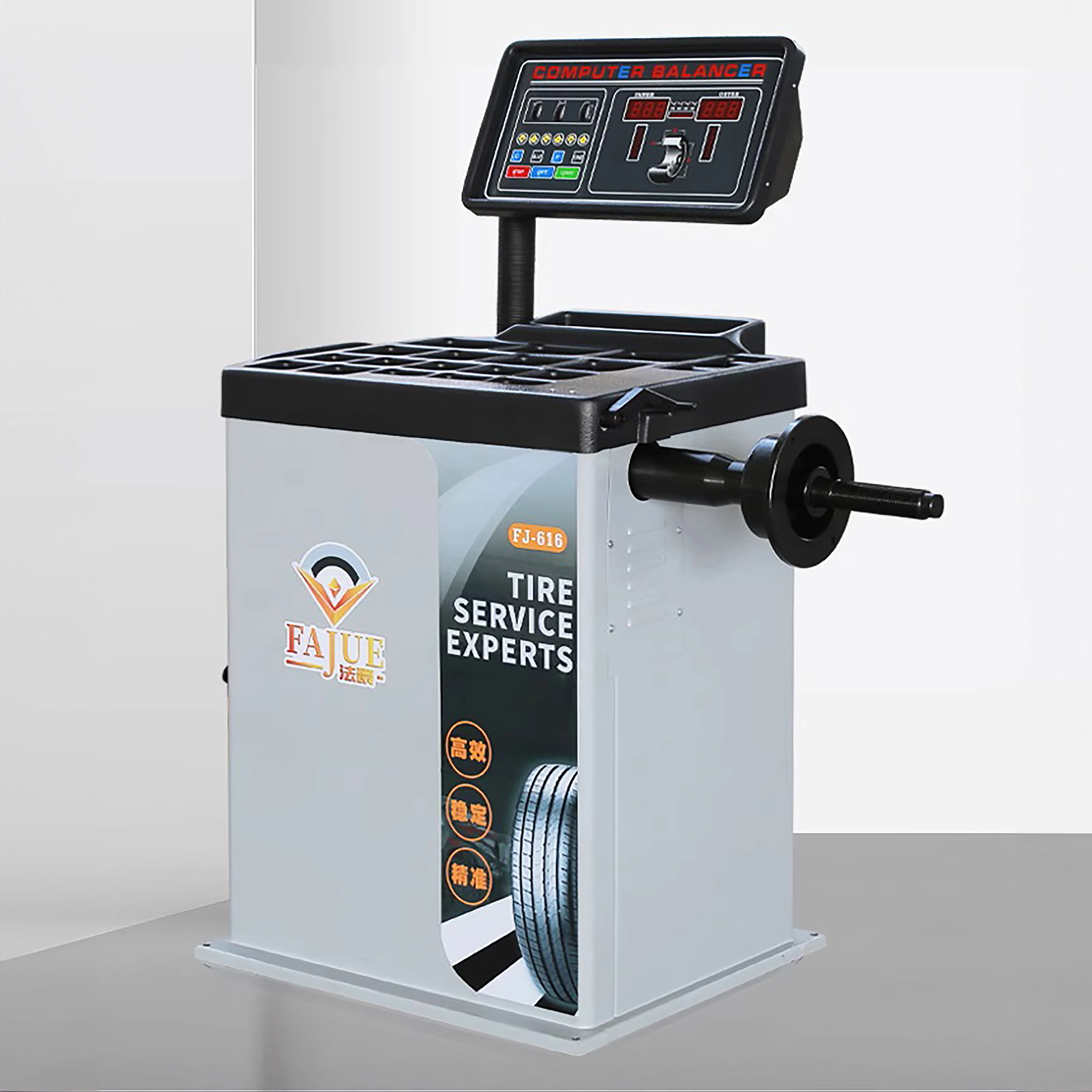 Fj-616 Tire Balance Tire Balance Machine Wheel Balancer Dynamic Balancing Machine - Buy Tire ...