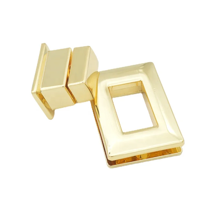 Wholesale Top Quality twist Gold Zinc Alloy flower shape turn Bag Locks ...