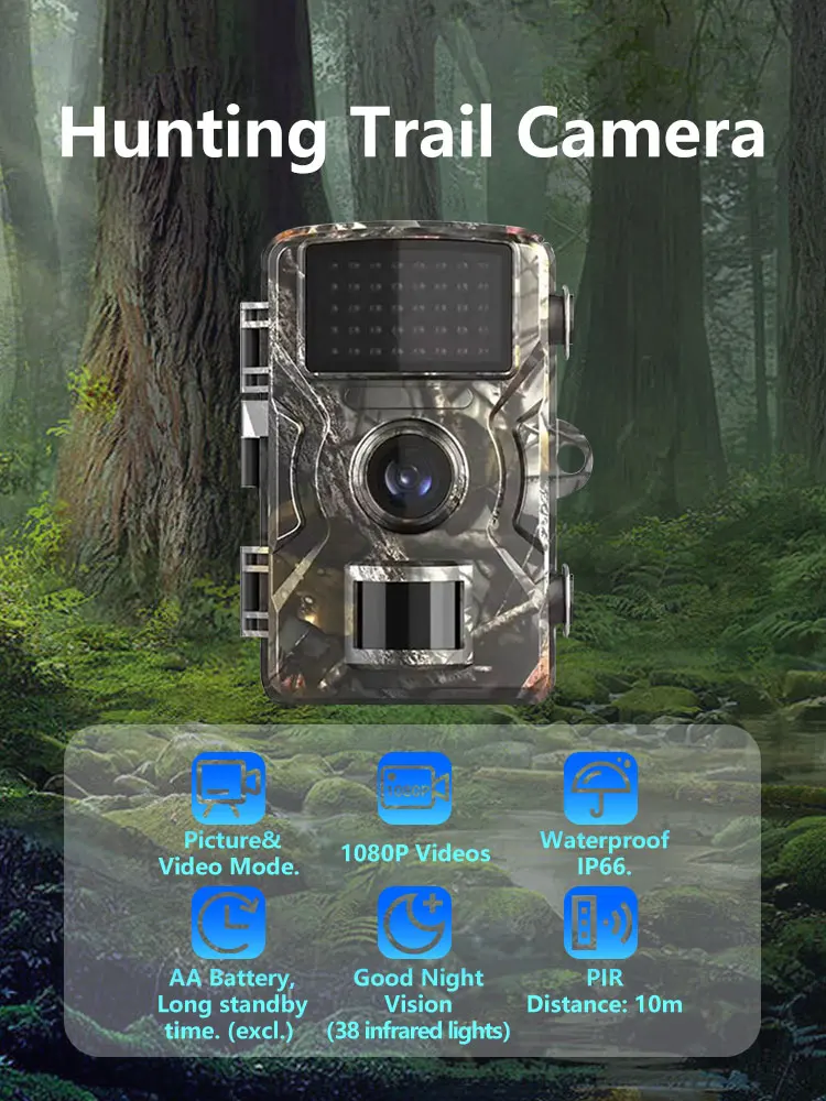 FHD1080P Thermal Camera for Hunting - IP66 Waterproof