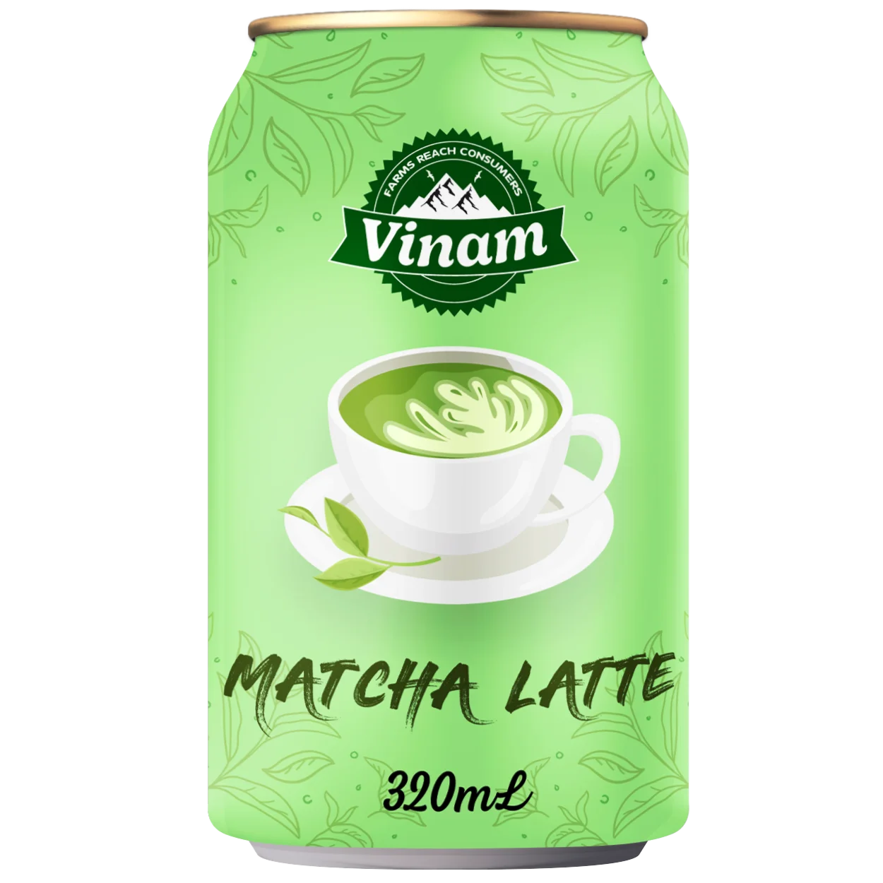 Matcha Latte Milk Tea Can 240ml 320ml Oem Odm Private Label For ...