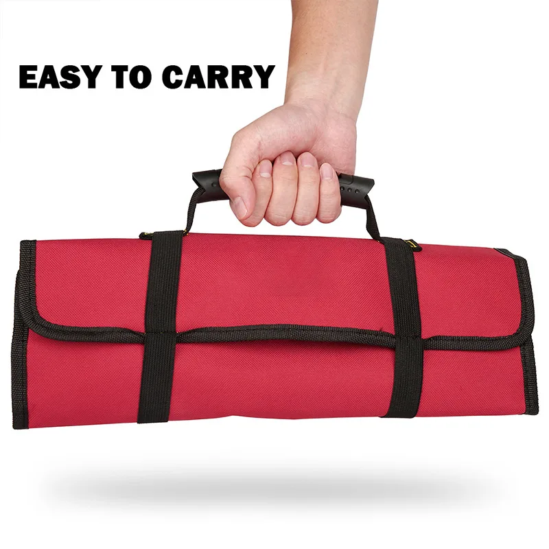 Electrical Tote Tool Bag Roll Up Electrician Organizer Oxford Cloth ...