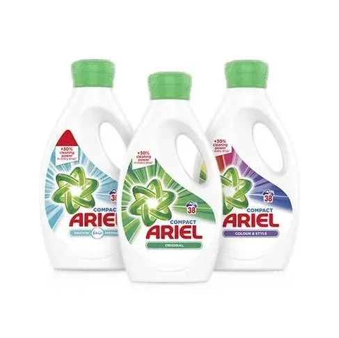Ariel Washing Liquid Laundry Detergent Gel, 144 Washes (6 X 888 Ml ...