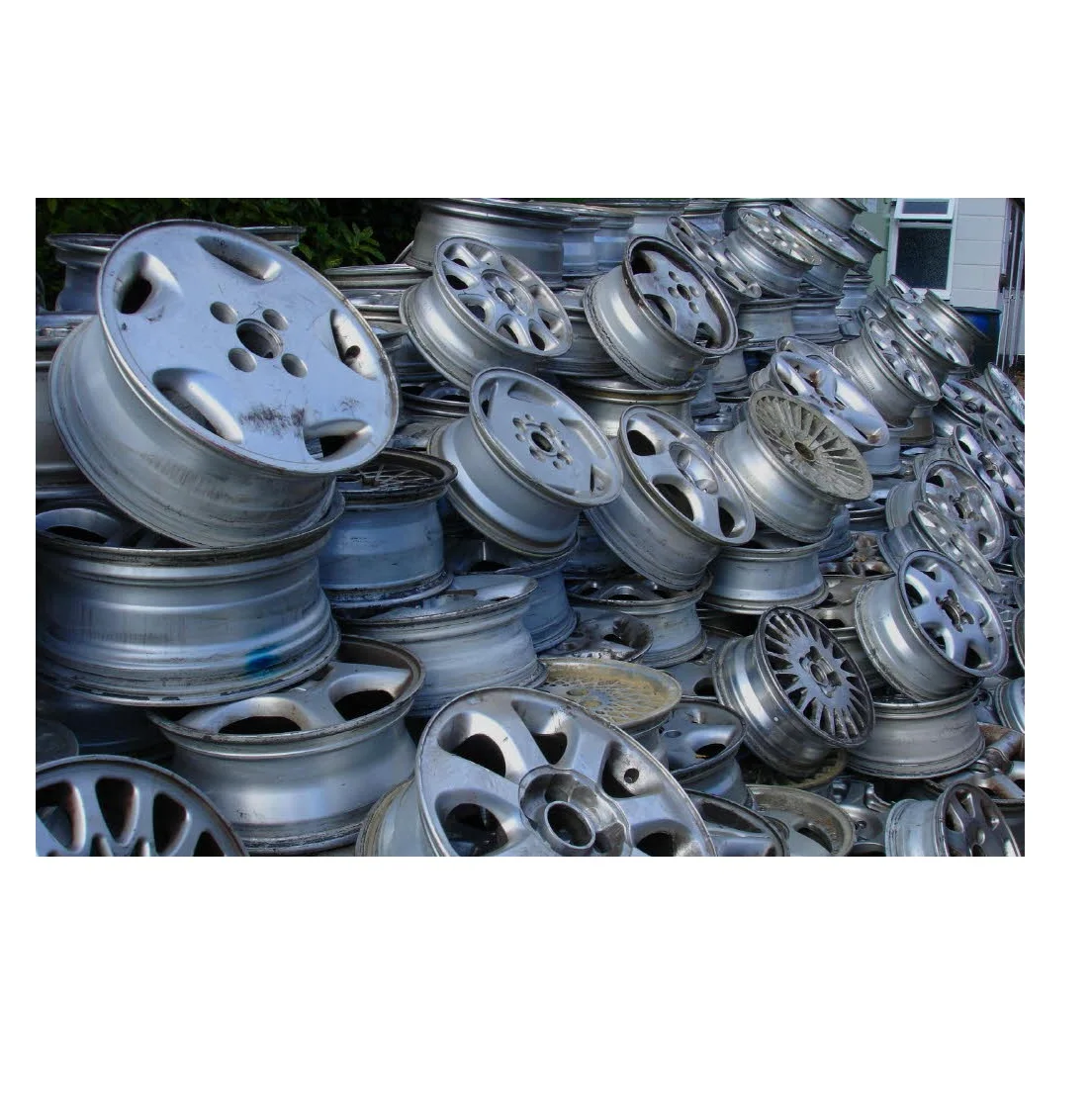 Pure 99.9% Aluminum Scrap 6063 | Alloy Wheels Scrap | Baled Ubc ...