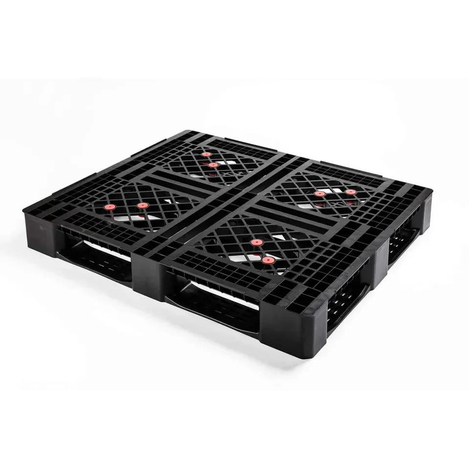 $3 Lease Option Pallet Recycled Black No Rim 100% Warehousing Nesting ...