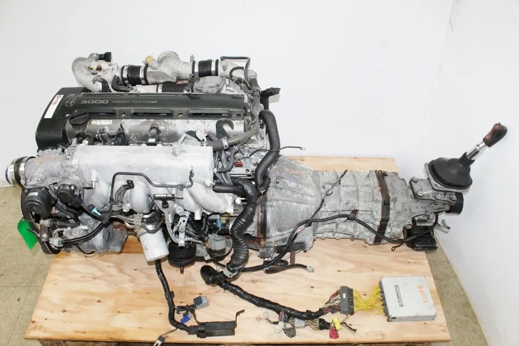 Jdm Supra 2jz Gte Twin Turbo Engine 6 Transmission Speeds V161 Getrag ...