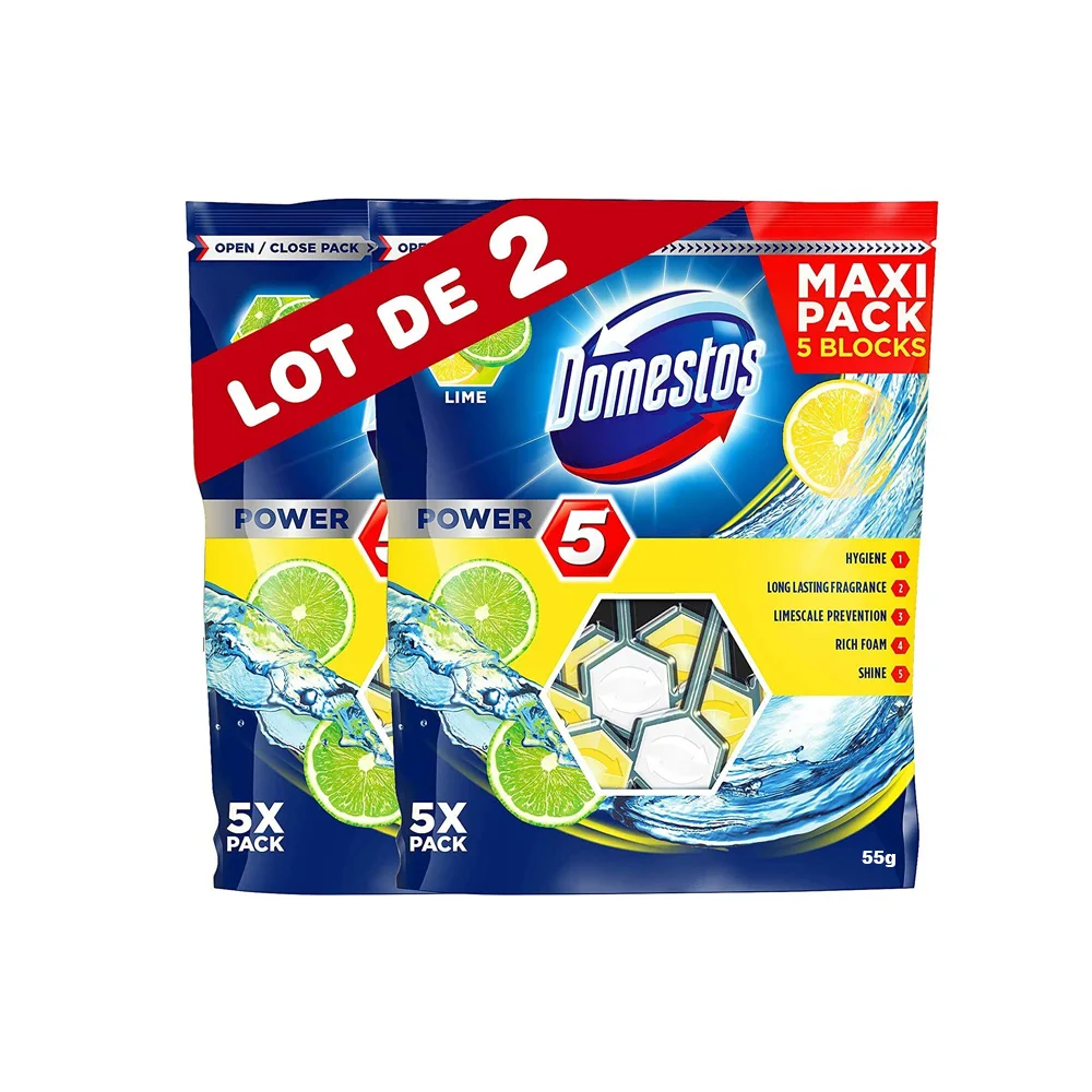 Domestos 55g Unveiling A Spectrum Of Scents - Pine,Ocean,Lime,Chlorine ...