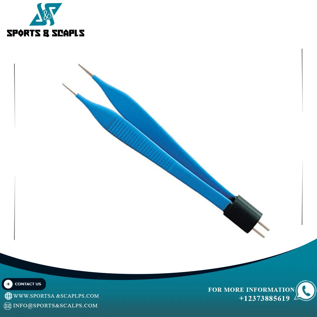 Stainless Steel Straight Tip Bipolar Electro Surgical Use Monopolar ...
