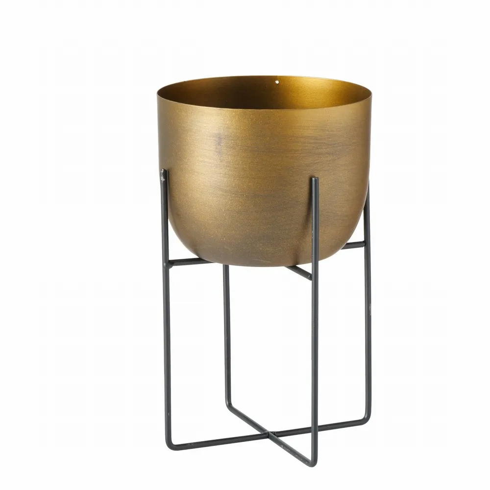 Latest Design Metal Planters With Large Stand For Indoor/outdoor Office ...