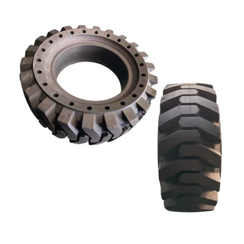 Solid Rubber Tires For Boom Lift 36x14-20 Making From Natural Rubber ...